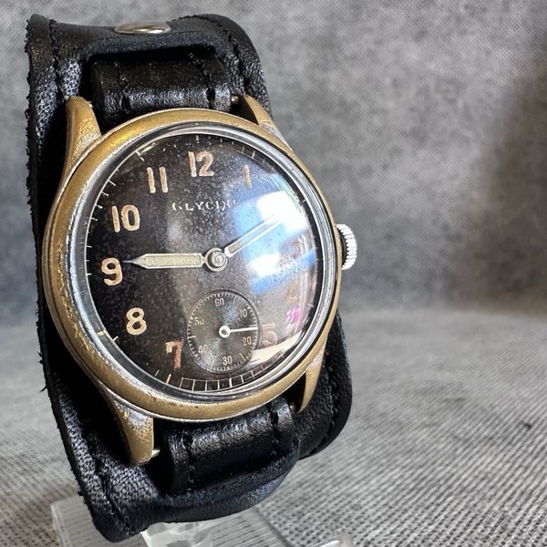 Rare German Military Watch GLYCINE DH, 1940s Wehrmacht | WatchCharts ...