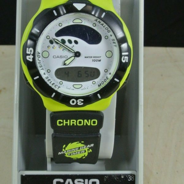 Casio SGT-100 Marine Gear Sailing Timer, Module 749, Analog/Digital ...
