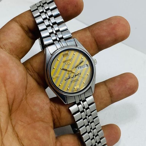 Vintage Seiko 5 6309-7310 SEIKO GIFTED watch by Name Iqbal رضوان اقبال made in | WatchCharts ...