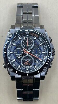 BULOVA 98B343 PRECISIONIST MEN'S CHRONOGRAPH STAINLESS STEEL WATCH ...