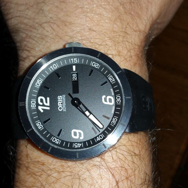 SOLD^^^^^Oris TT1 01 735 7651 4163 07 4 25 06 MINT $595 shipped CONUS ...