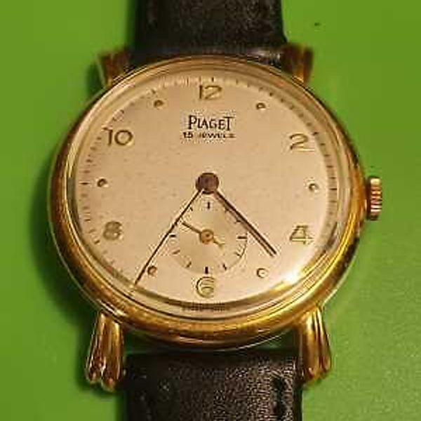 PIAGET CLASSIC WRIST WATCH CIRCA 1950 | WatchCharts Marketplace