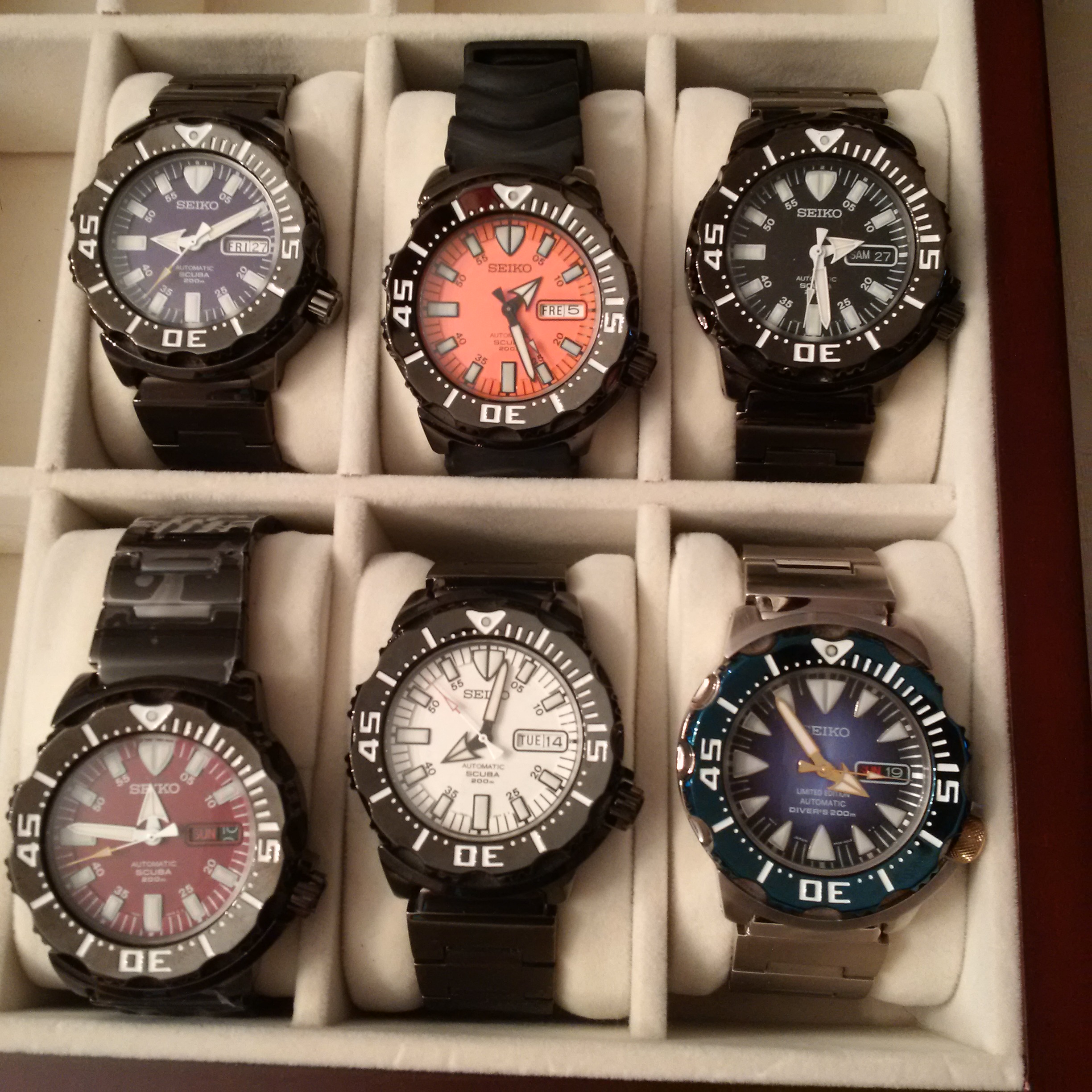 Seiko Night Monsters + Limited edition monster (srp455) | WatchCharts ...