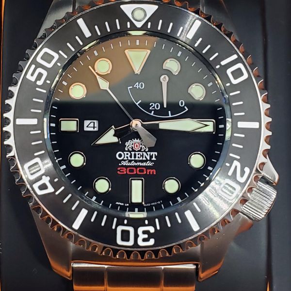 [WTS] Orient Pro Saturation Diver EL02002B, New Bracelet/Rubber Strap ...