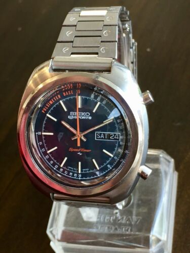 Vintage 1971 SEIKO SPORTS 5 SPEED TIMER 7017-8000 Chronograph w ...