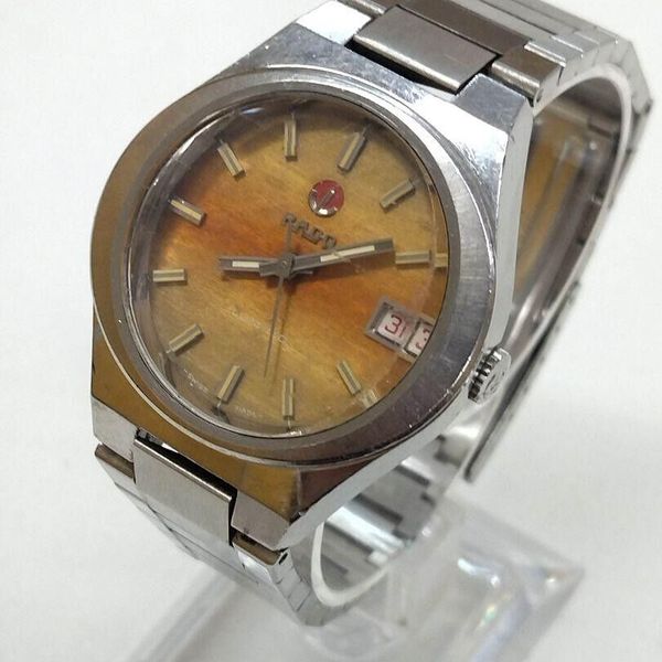 Rado Lumino Watch Automatic 35mm Men's Brown Dial Swiss Made Oval ...