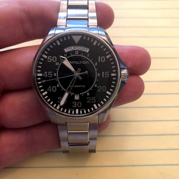 [WTS] Hamilton Pilot Day Date Automatic $450 | WatchCharts