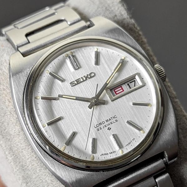 [WTS] JDM ???? Seiko Lord Matic 5606-7050 with an H-link Bracelet ...