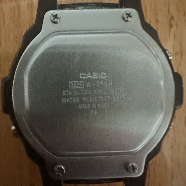 Men's Casio W214H Digital Watch, (g) | WatchCharts Marketplace