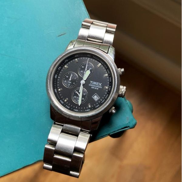 Timex SR927W Cell Chronograph circa 2000 | WatchCharts Marketplace