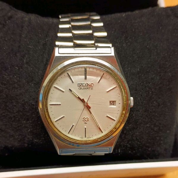 VINTAGE MEN'S SEIKO SQ QUARTZ WATCH WITH BOX | WatchCharts Marketplace