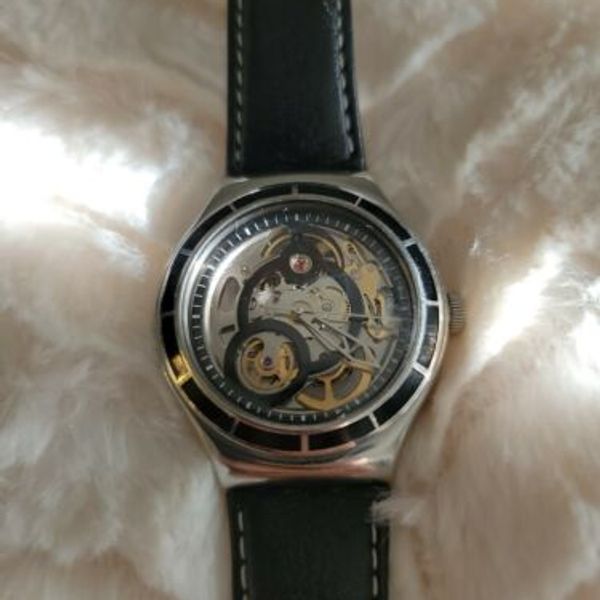 Swatch Automatic Watch INTROSPECTIVE YAS108 Watch | WatchCharts Marketplace