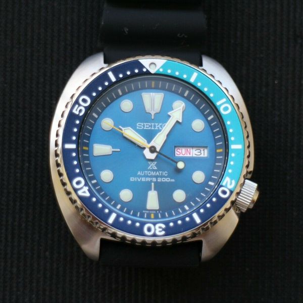 Seiko SRPB11 Blue Lagoon Turtle Dive Watch Limited Edition ...