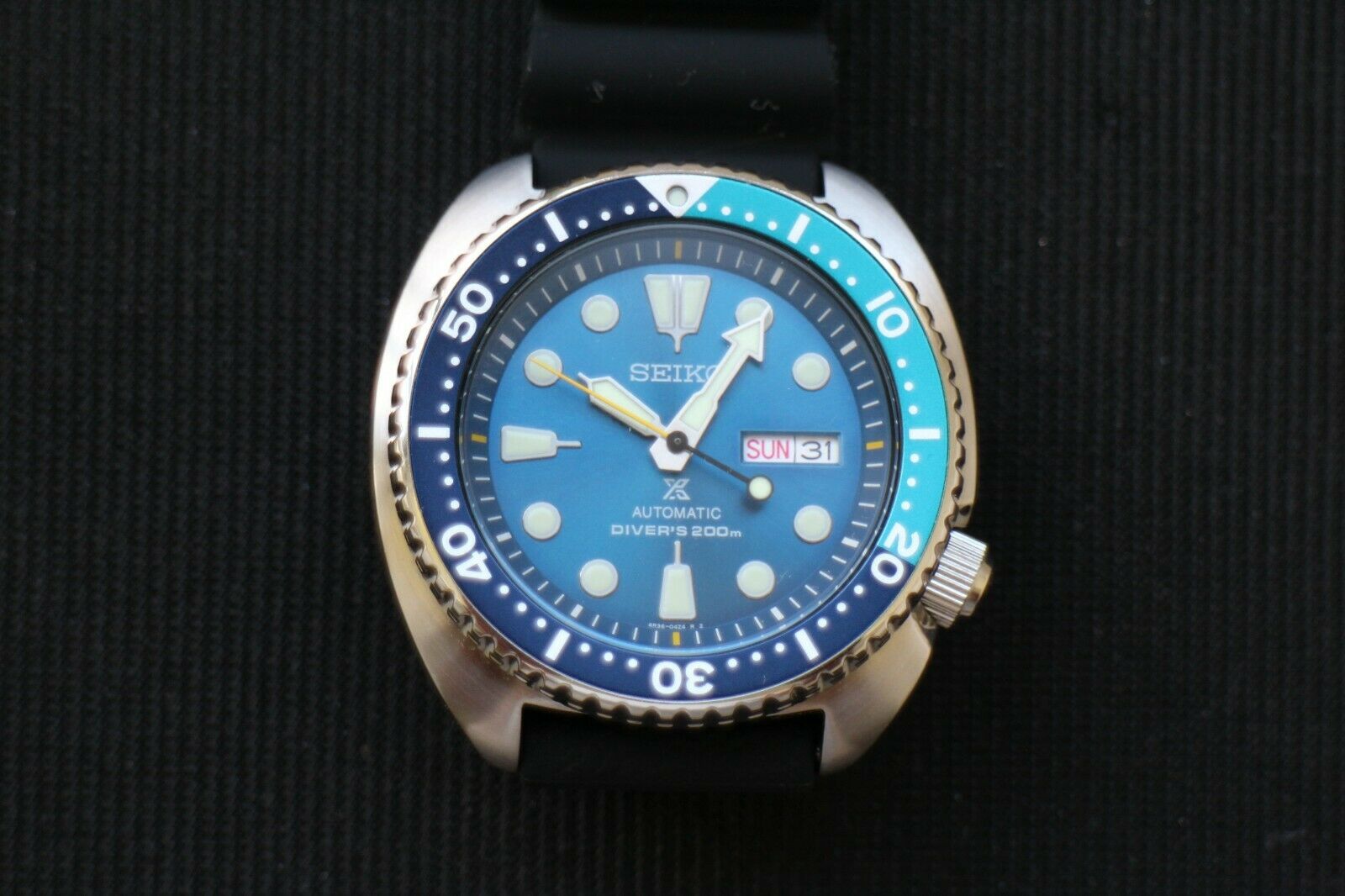 Seiko SRPB11 Blue Lagoon Turtle Dive Watch Limited Edition | WatchCharts