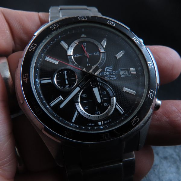 EFR-531 Casio Edifice Chronograph Quartz Men Watch | WatchCharts ...