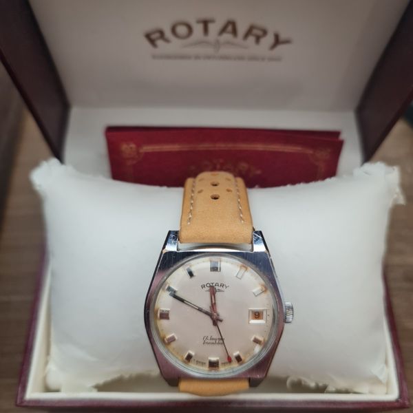 Vintage Rotary Watch Mens | WatchCharts Marketplace