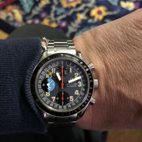 Omega Speedmaster Day-Date Mark 40 Chronograph Automatic Watch ...