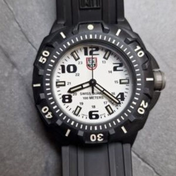 Luminox Land Sentry White Dial Menâ s Watch 0200 series | WatchCharts ...