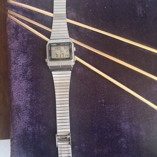 Casio DB-500 Quartz Digital Wristwatch Vintage Rare Retro Data bank ...