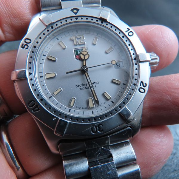 Swiss Made Tag Heuer Professional 200M Quartz Men Watch | WatchCharts ...