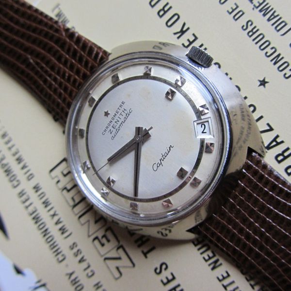 SOLD Zenith Captain Chronometer | WatchCharts Marketplace