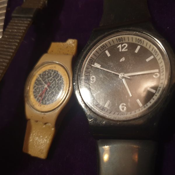 Swatch Watch & Casio Job Lot Sold As Is 99p Start Vintage Quartz Swiss ...