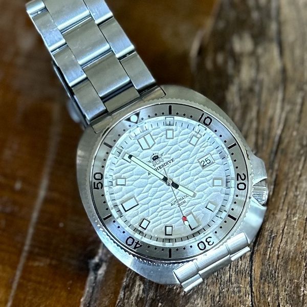 Addiesdive “Turtle” NH35A, sapphire | WatchCharts Marketplace