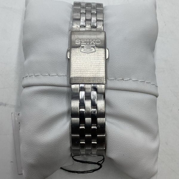 SEIKO 5 SNKL23 Men's Automatic 21 Jewels Black Dial Stainless Steel ...