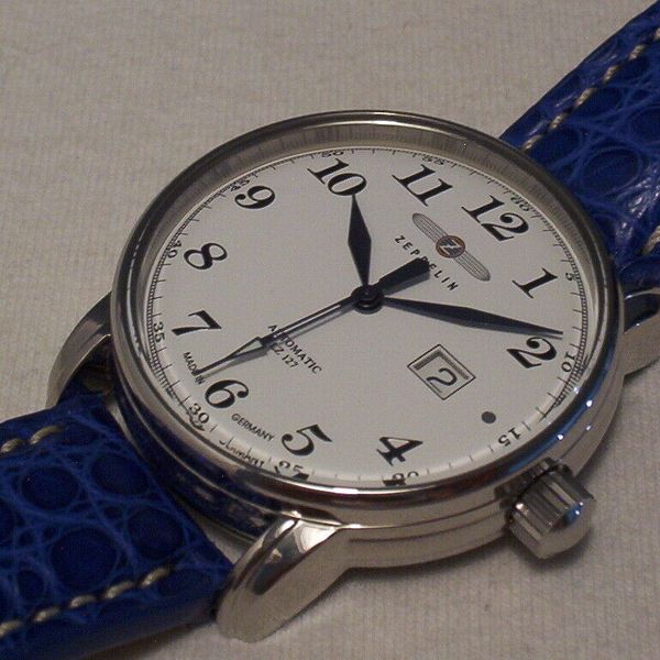 ZEPPELIN PILOT GRAF ZEPPELIN AUTOMATIC, RARE SWISS ETA 2826-2, MADE IN ...