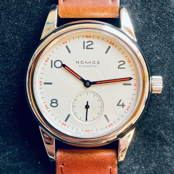 FS - $1249 Nomos Glashütte Club 36 w/Exhibition Caseback | WatchCharts ...