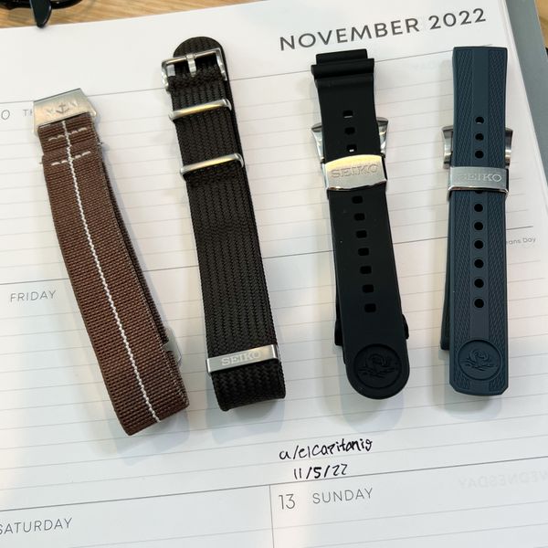 [WTS] Seiko OEM Seichu Strap 20mm NATO | WatchCharts