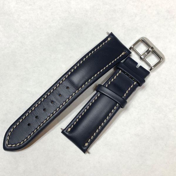 [WTS] Fluco Chrono Nabucco Dark Blue Watch Strap 22mm | WatchCharts