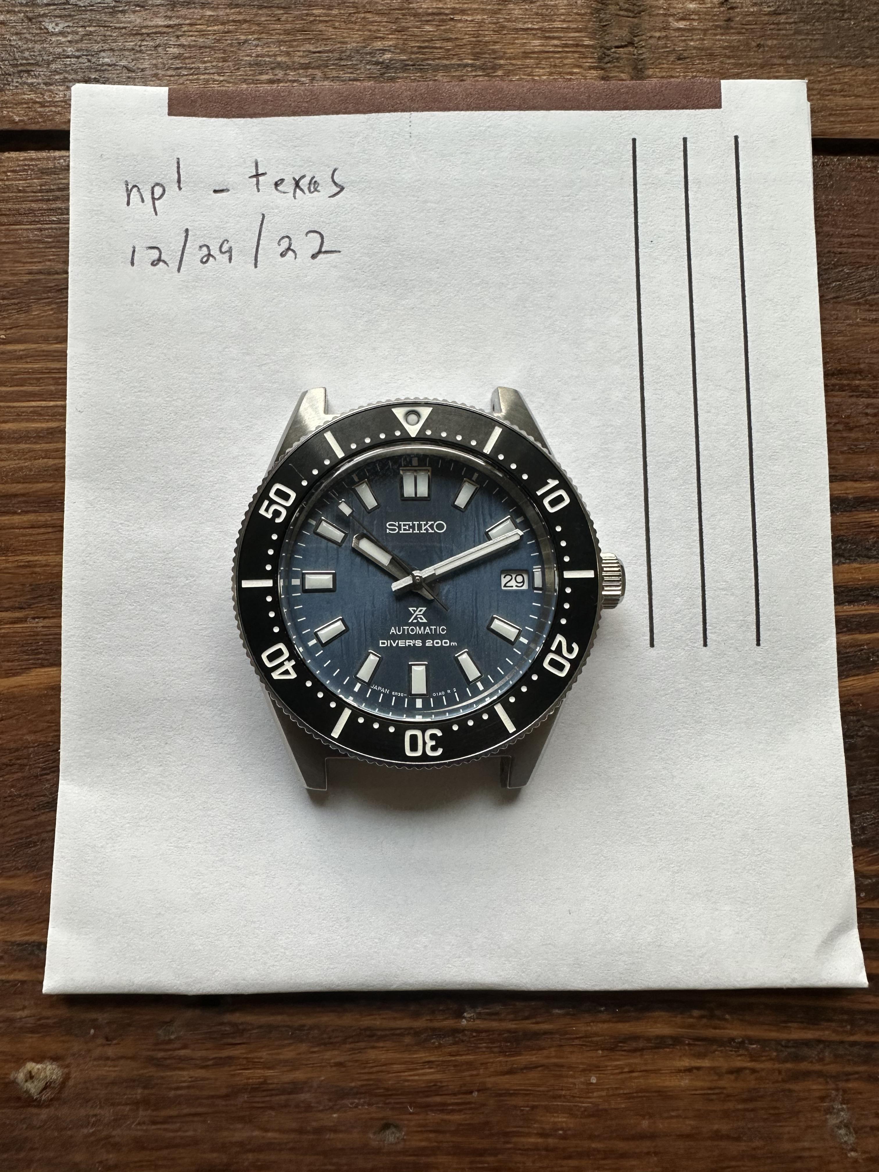 [WTS] Seiko SBDC165/SPB297 | WatchCharts