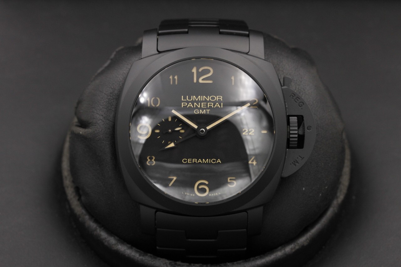 FSOT: Panerai - Pam 438 - O Series - 44mm - Ceramica - GMT - Tuttonero ...