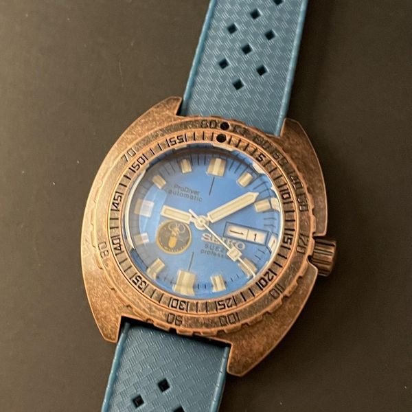 FS: Custom Soxa “Bronze Lung” Doxa Caribbean Style Homage Seiko NH36 ...