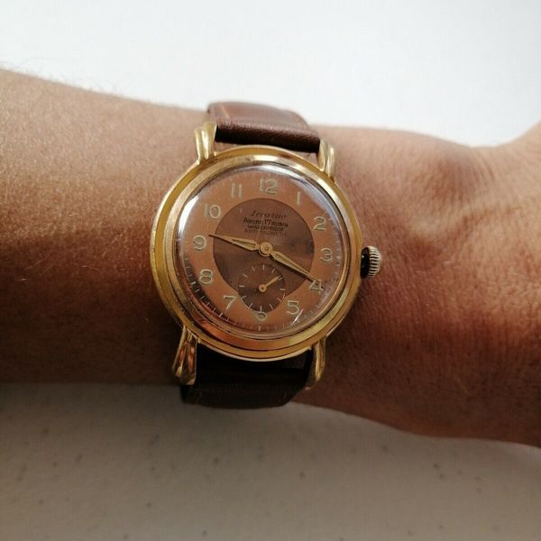 VINTAGE Locarno ANCRE 17 RUBIS ANTIMAGNETIC HAND WINDING SWISS MEN'S ...