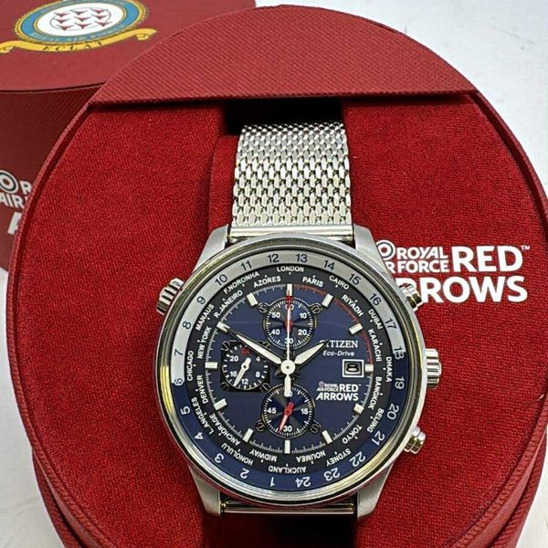 Citizen RAF Red Arrows Titanium Watch Eco-Drive (B612-A11HS01 ...