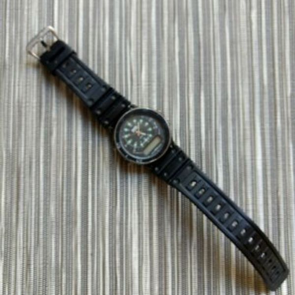 HAVERHILLS NAVIGATOR MILITARY DIVER ANALOG DIGITAL/CITIZEN MIYOTA 4800 ...