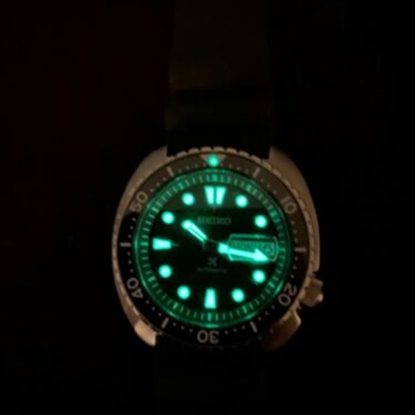 Seiko Prospex King Turtle Green Dial Dive Watch 200 Meters. SRPE05 ...