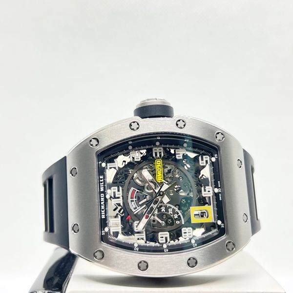 Pre Owned Richard Mille RM 030 TI Skeleton Dial Automatic Titanium ...