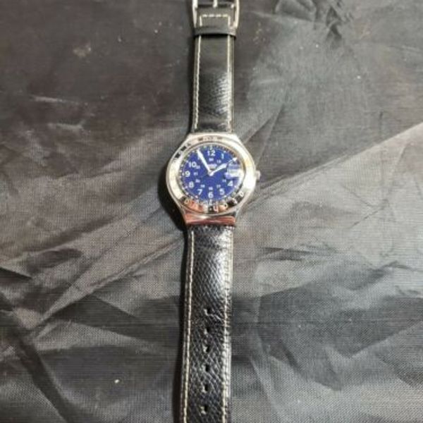 SWATCH IRONY AG 1993 V8 SWISS MADE MEN'S WATCH working 100%... military ...