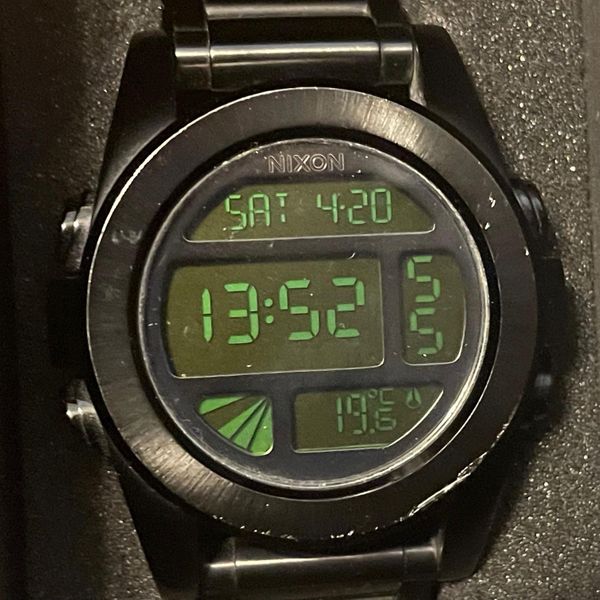 [WTS] Nixon The Unit SS Black Metal “That’s What She Said” Negative ...