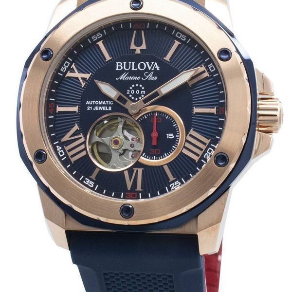 Bulova Marine Star 98A227 Automatic 200M Men's Watch | WatchCharts ...