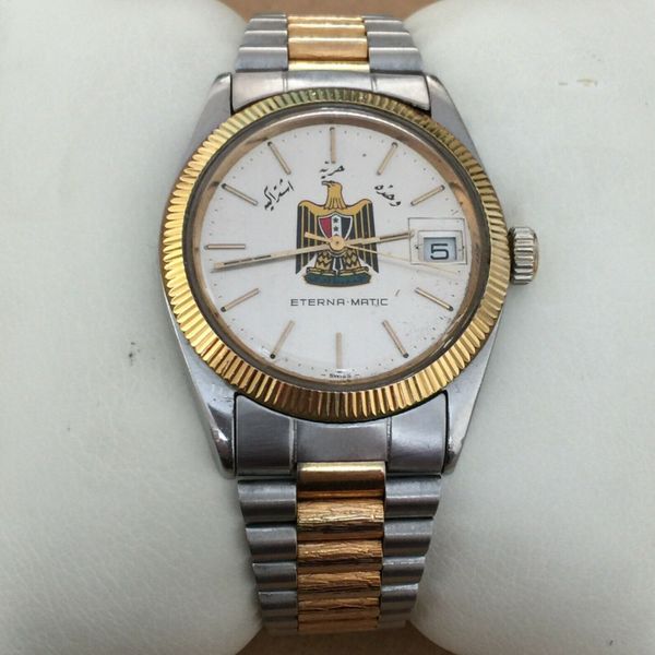 Eterna Matic KonTiki Automatic Iraq Men’s Watch Special Edition ...