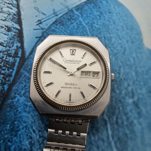 Vintage Rare Omega Constellation Megasonic Octagonal Men's Watch ...