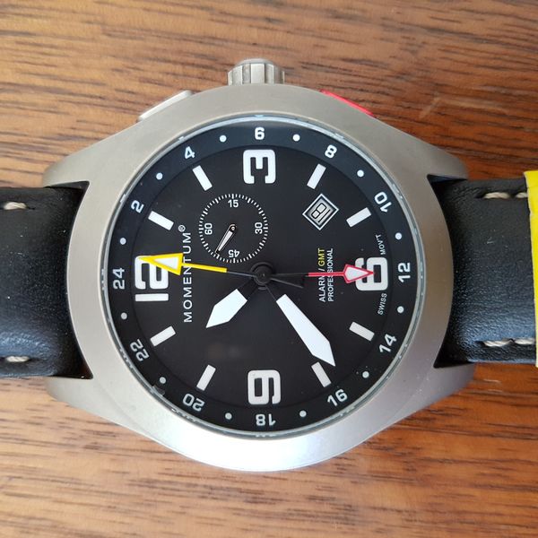 Momentum Vortech Titanium GMT Alarm | WatchCharts Marketplace