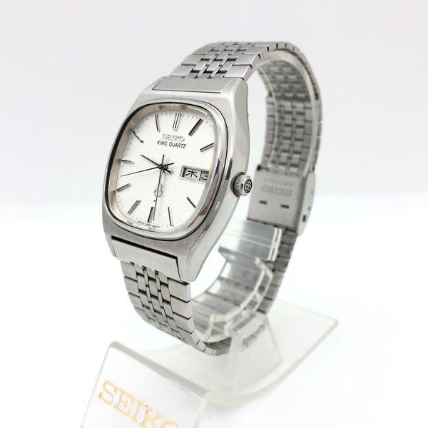 [w2009] SEIKO KING QUARTZ 5856-5020 All original KQ New battery Vintage ...