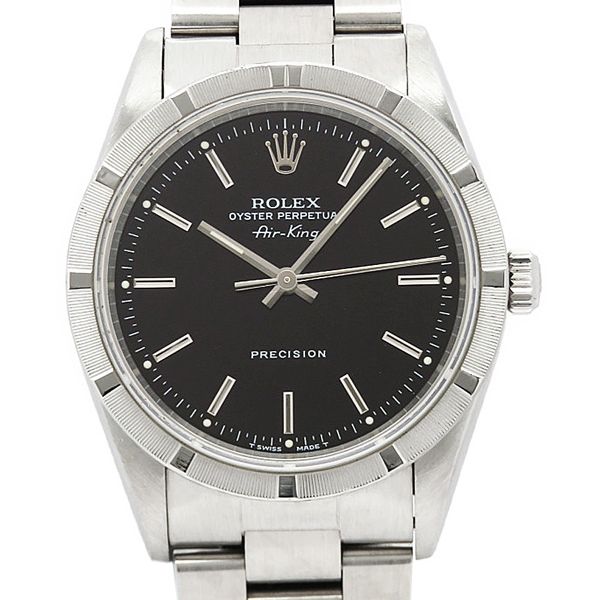 [ROLEX] [Engine Turned Bezel] [OH / Finished] Rolex "Air King" 14010 W ...