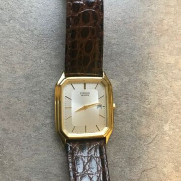 Vintage Citizen Date watch, 6010-S36998 HSB 7N0037 running with new ...