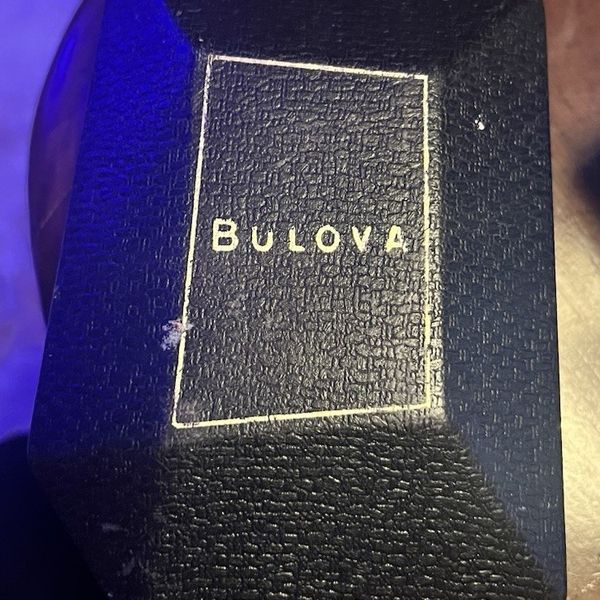 1961 Bulova Commander 30 Jewels With Original Box~ STANDARD MENâ S SIZE ...